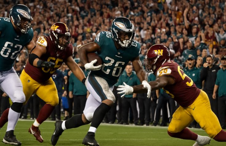 Philadelphia Eagles vs Washington Commanders Match Player Stats